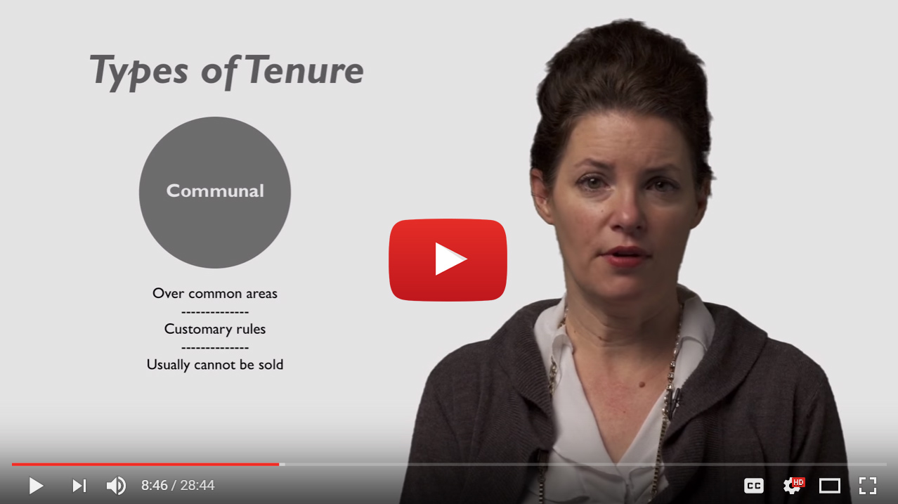 What is Land Tenure? - Tenure Security: Protecting Land, Rights, and ...