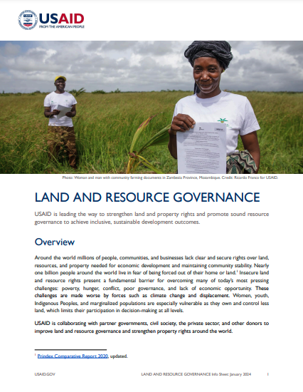 About Us - Tenure Security: Protecting Land, Rights, and Livelihoods